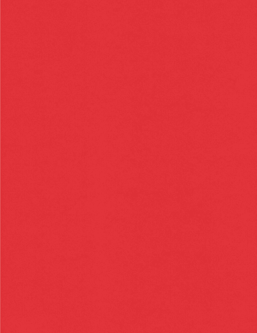 Cardstock Warehouse Lessebo Heavy Stock Thick Colored Cherry Red - 8.5 ...