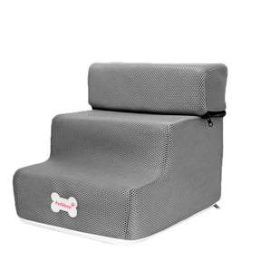 ZENY Portable 4-Step Pet Stairs for Dogs & Cats, Foldable, Washable ...