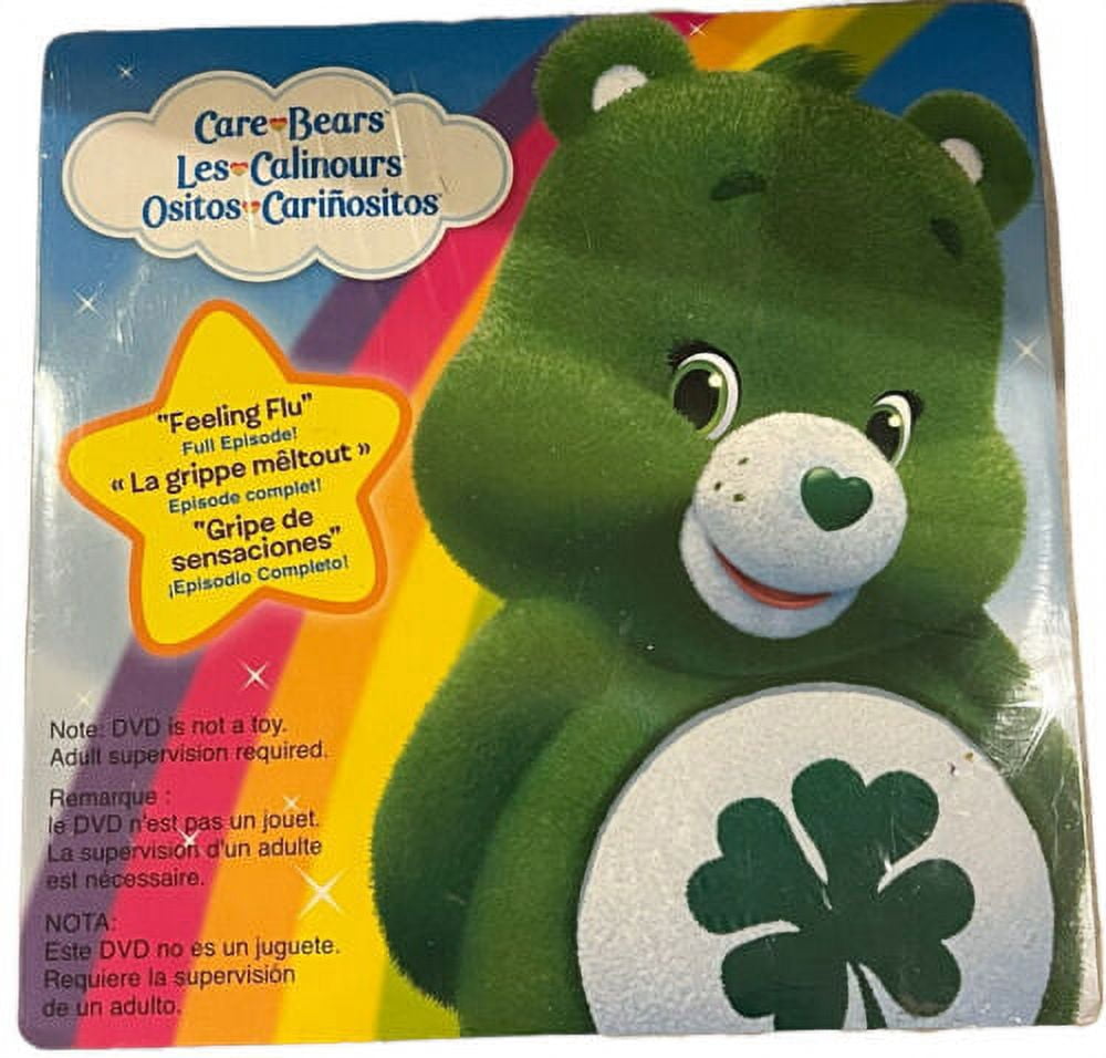 Care Bear Good Luck Replacement DVD For Stuffed Animal Feeling Flu ...