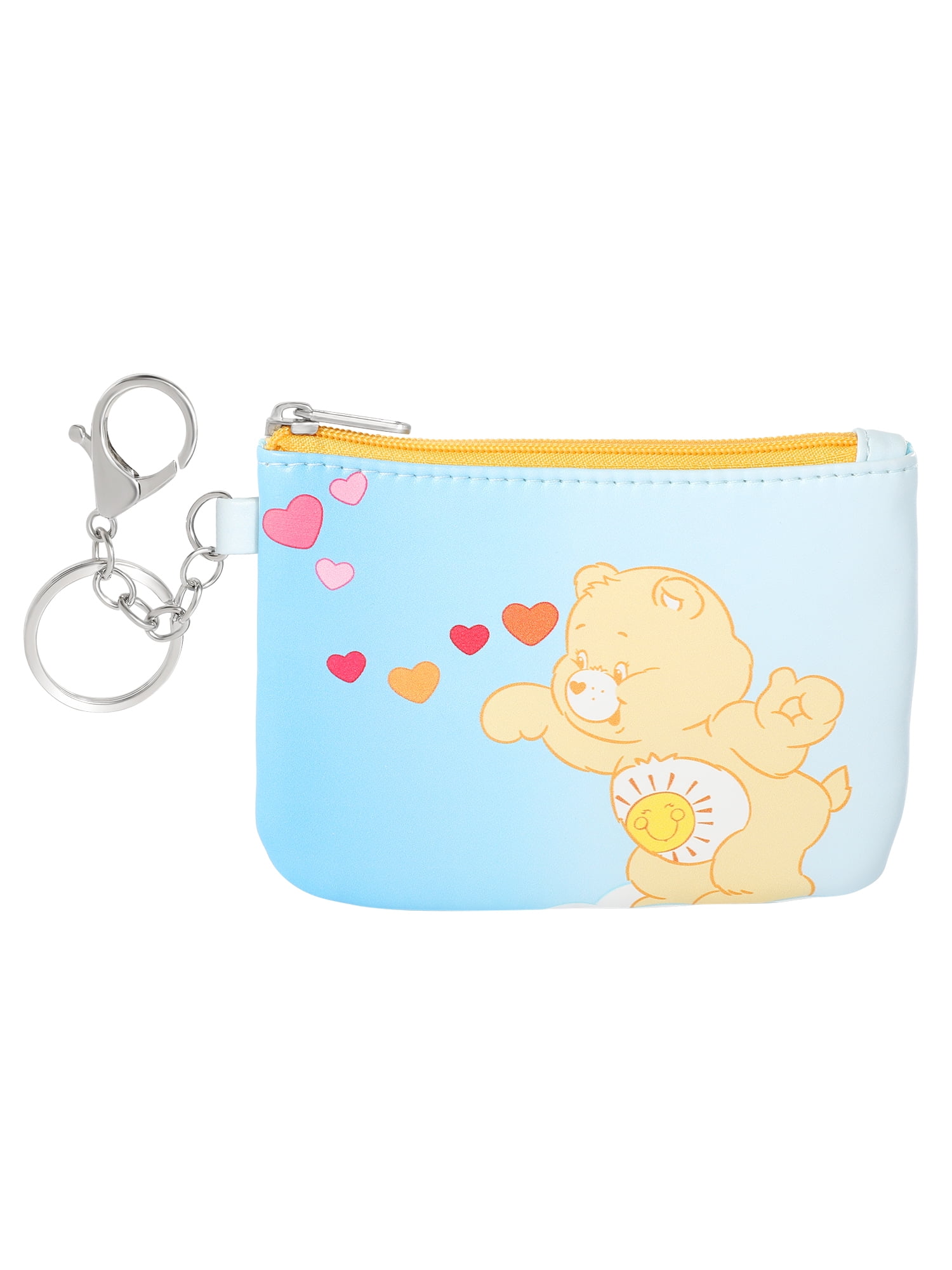 Care Bear Girl's Sunshine Bear Zip-Up ID Keychain Charm Pouch - Walmart.com