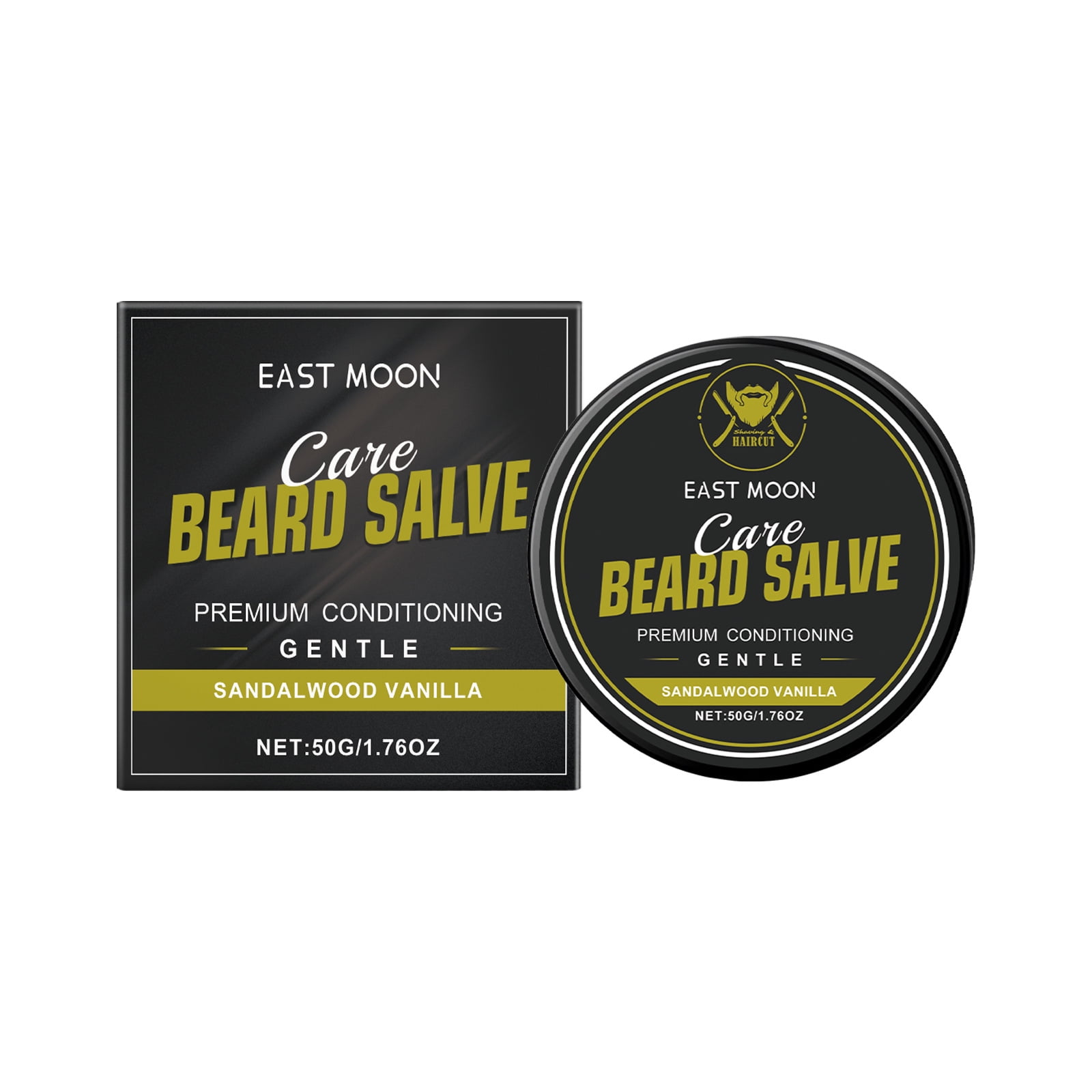 Care Beard Salve - Sandalwood - scented Gentle Beard Moisturizing and Nourishing Balm for Men ...