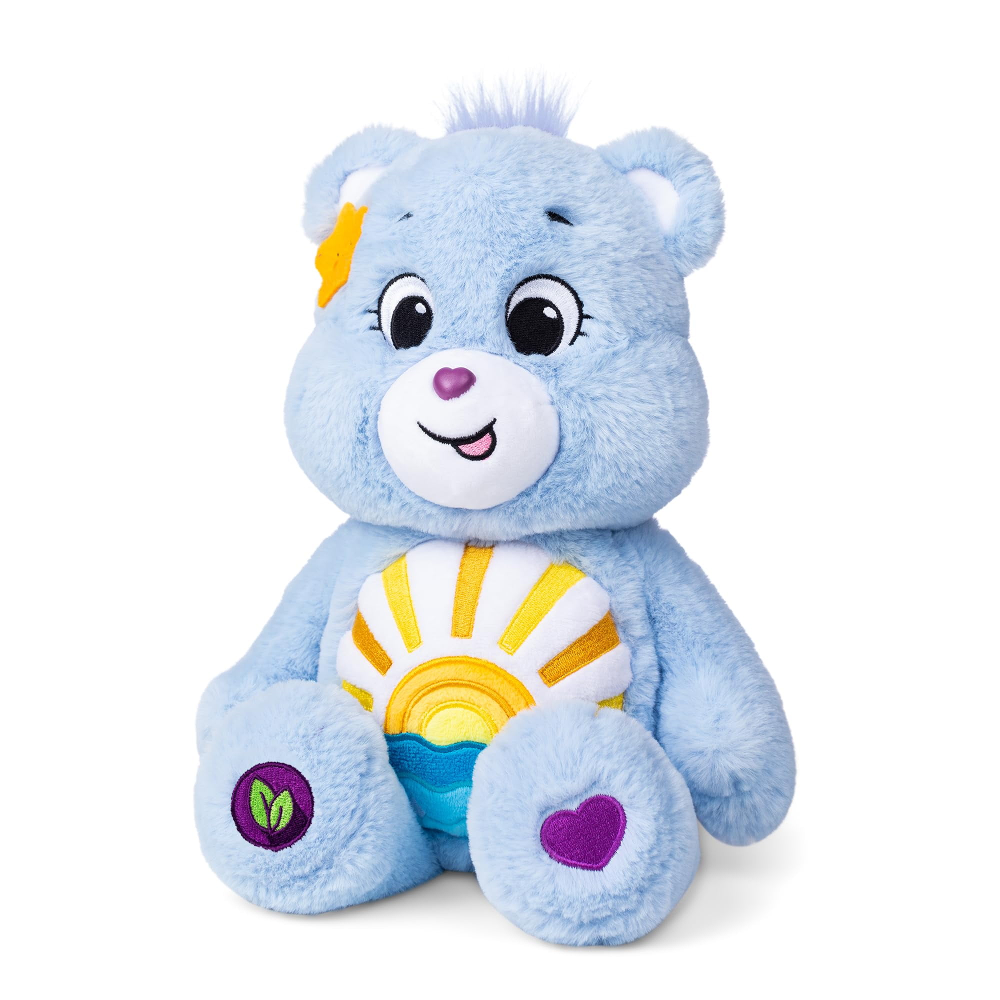 Care Bears 14" Sea Friend Bear Plushie - Made From Recycled Materials ...