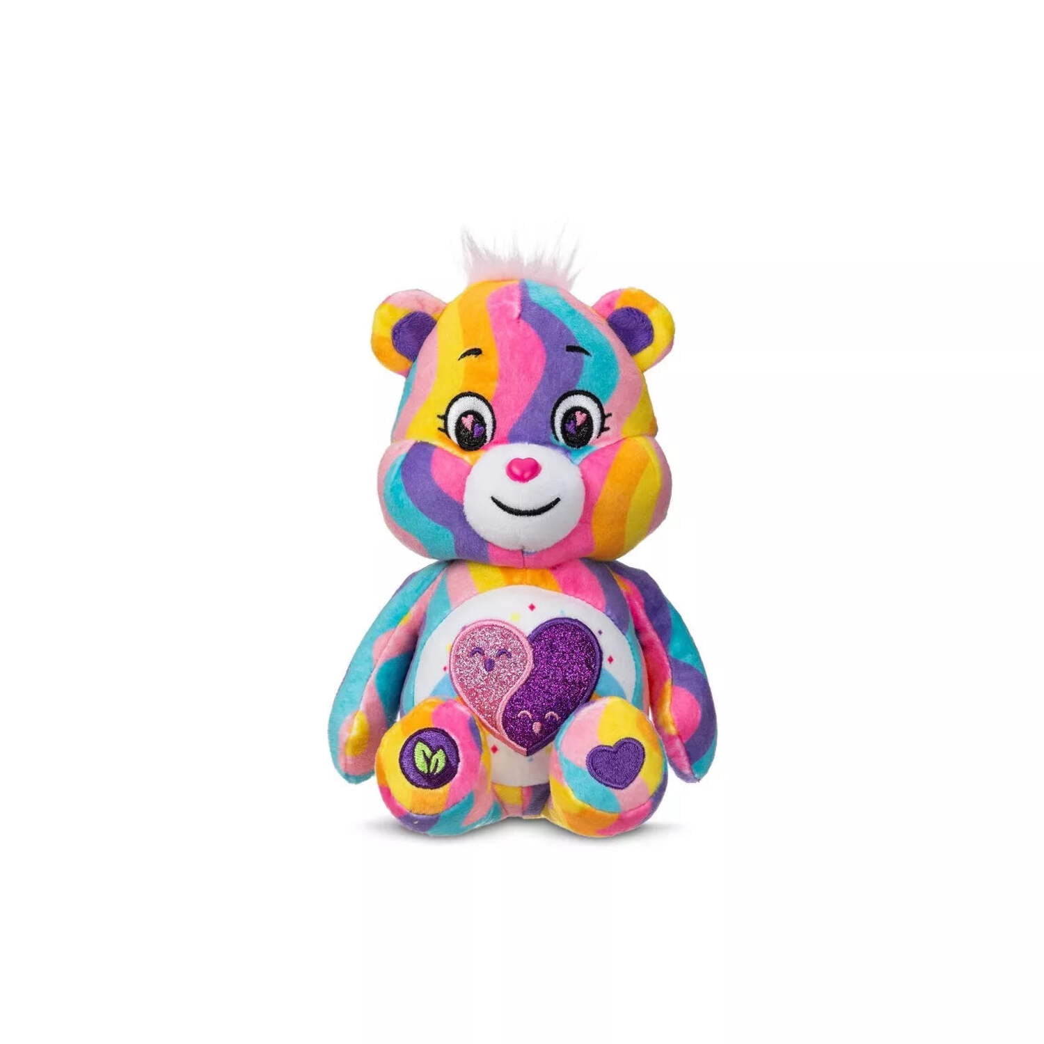 Care Bears 9" Fun Size Glitter Belly Badge Plush, 1 Count - Walmart.com