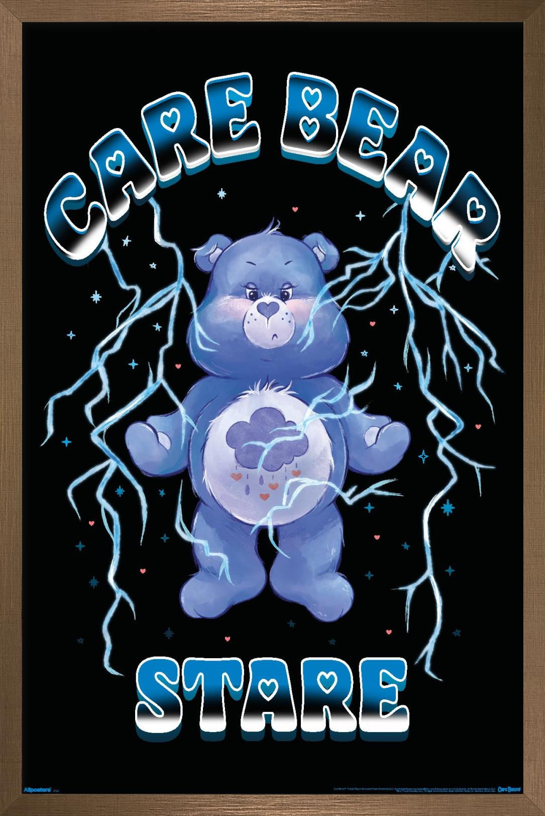 Care Bears: Band Art - Bear Power Rock Wall Poster, 14.725" x 22.375 ...
