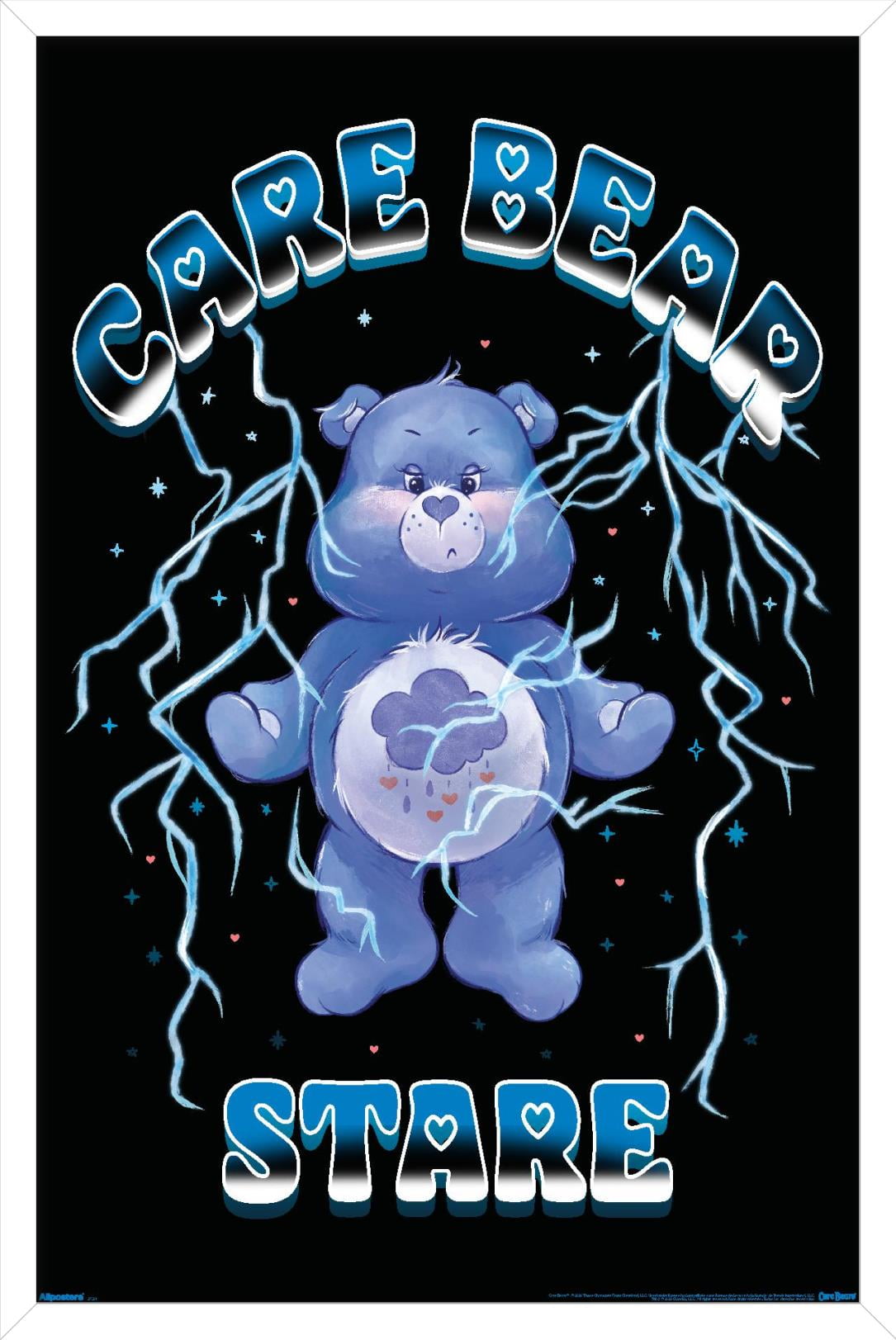Care Bears: Band Art - Bear Power Rock Wall Poster, 22.375" x 34 ...