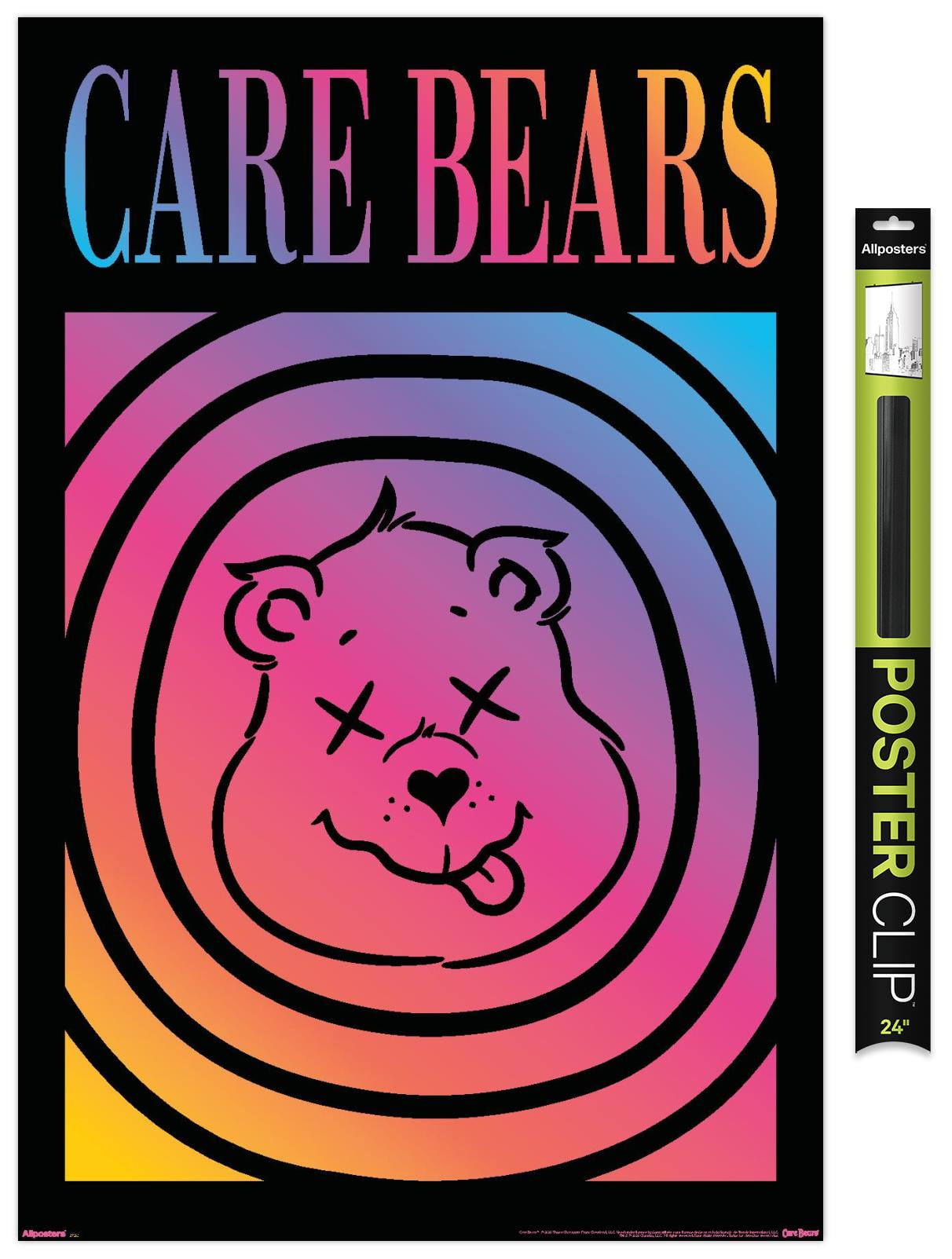 Care Bears: Band Art - Grunge Bear Vibes Wall Poster, 22.375" x 34 ...