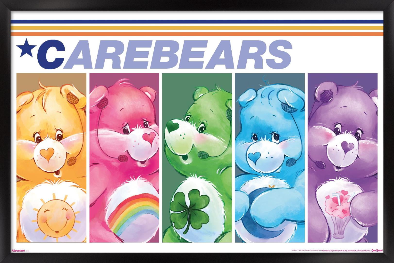 Care Bears: Band Art - Pop Star Bear Crew Wall Poster, 22.375" x 34 ...