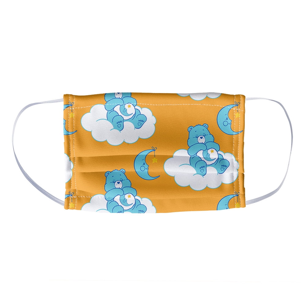 Care Bears Bedtime Bear 1-Ply Reusable Face Mask Covering, Kids ...