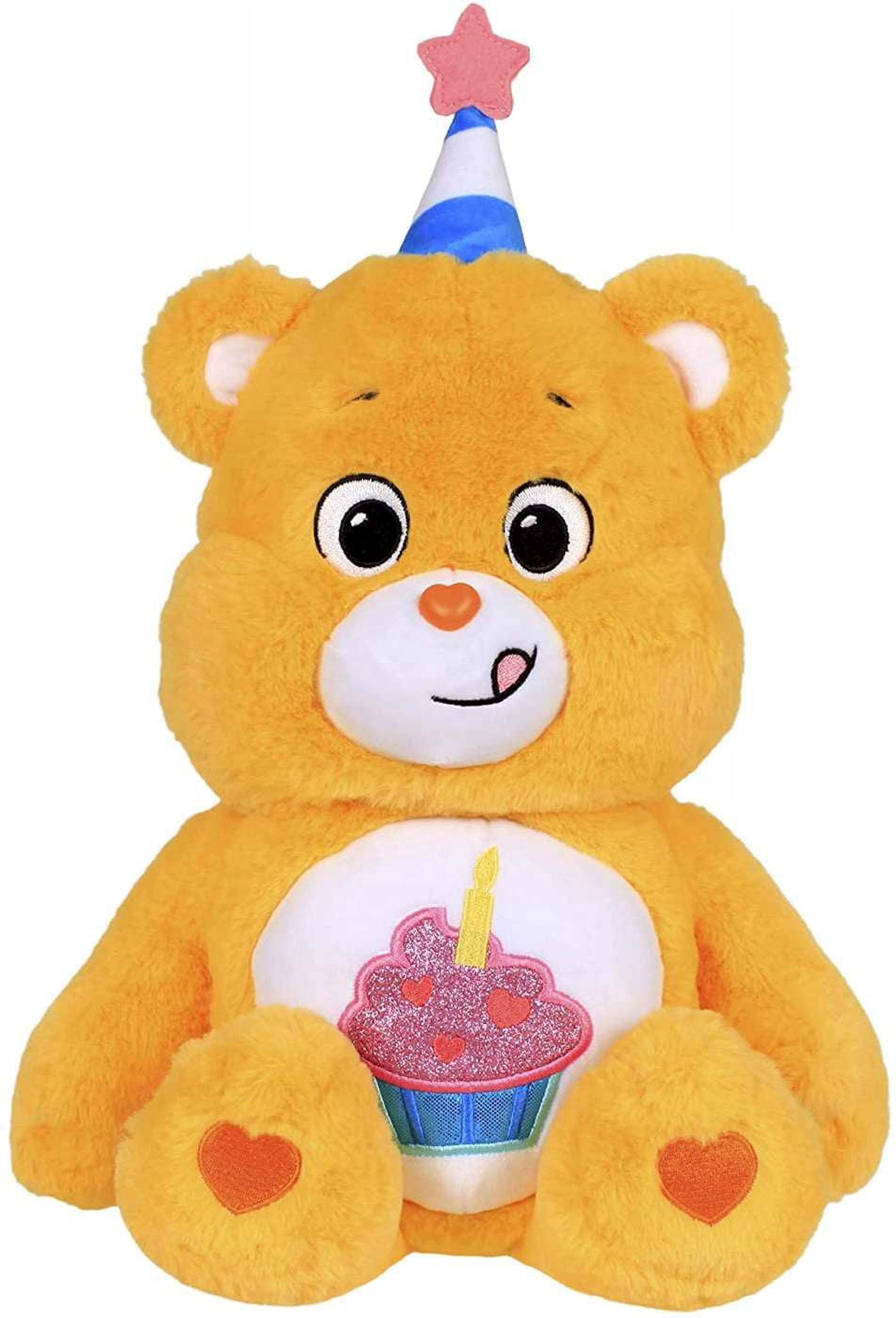 "Care Bears Birthday Bear 16"" Plushie Stuffed Animal" - Walmart.com