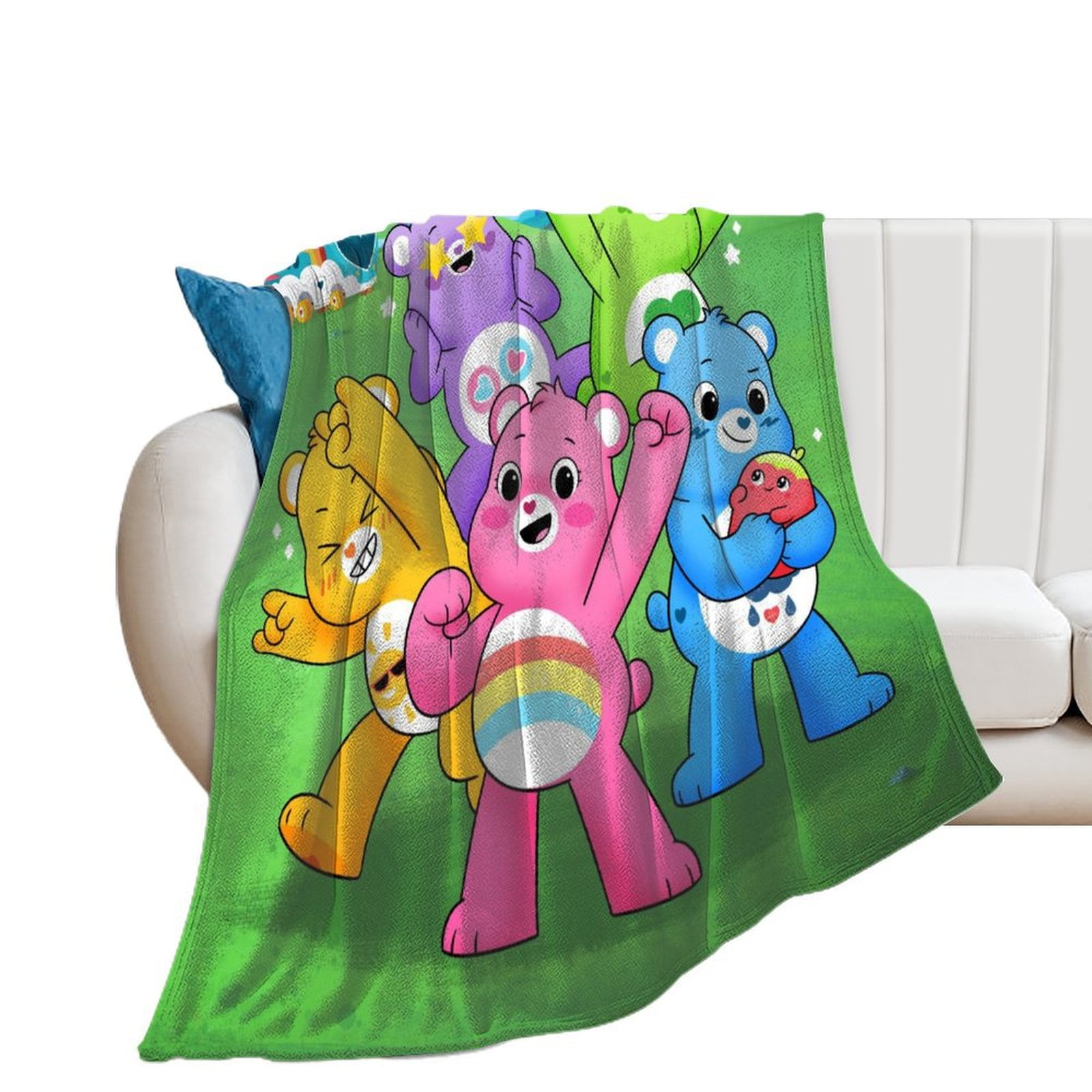 Care Bears Blanket Warm Cute Fashion All Season For Kids Women Men Gift ...