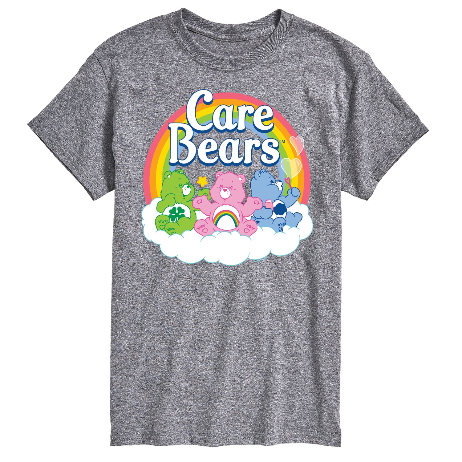 Care Bears - Care Bears Logo Group - Men's Short Sleeve Graphic T-Shirt ...