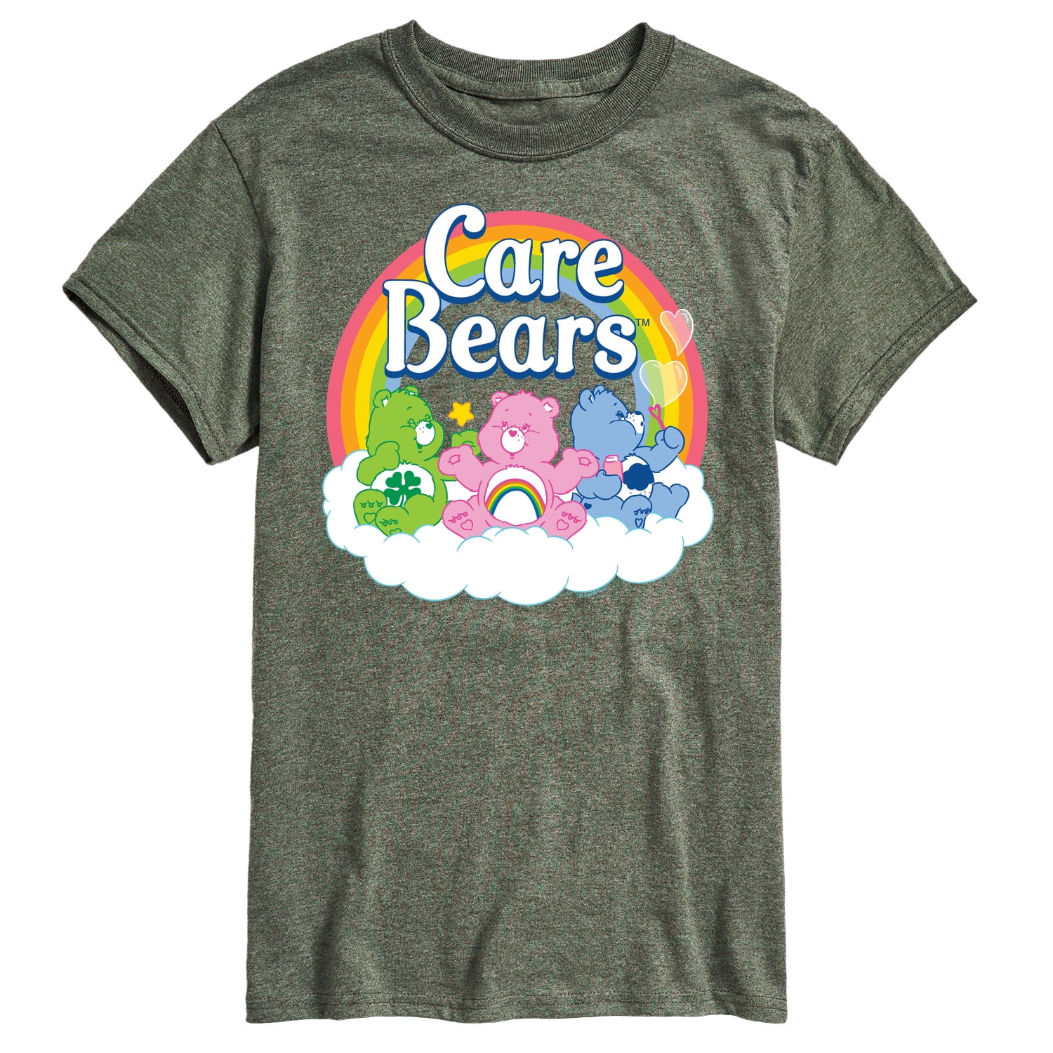 Care Bears - Care Bears Logo Group - Men's Short Sleeve Graphic T-Shirt ...