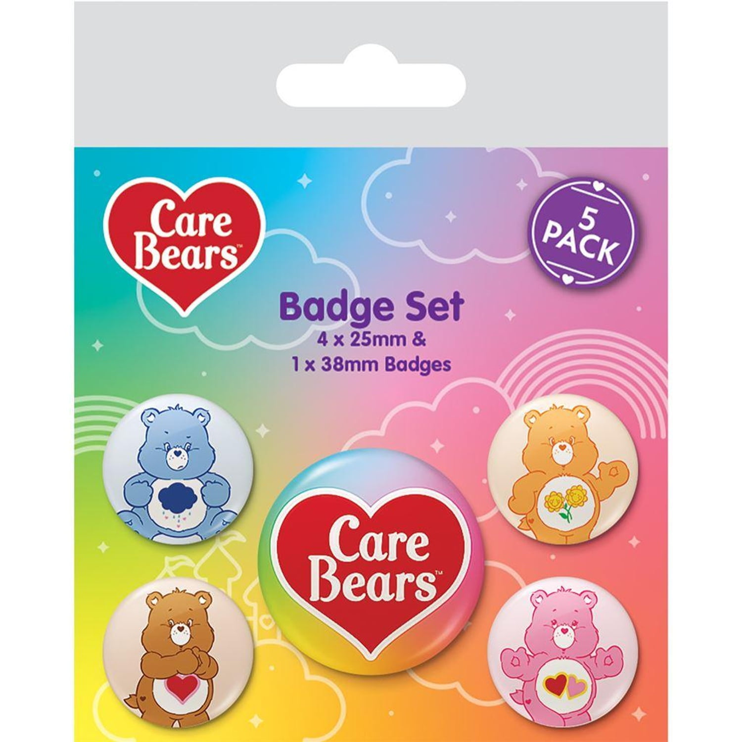 Care Bears Characters Button Set (Pack of 5) - Walmart.com