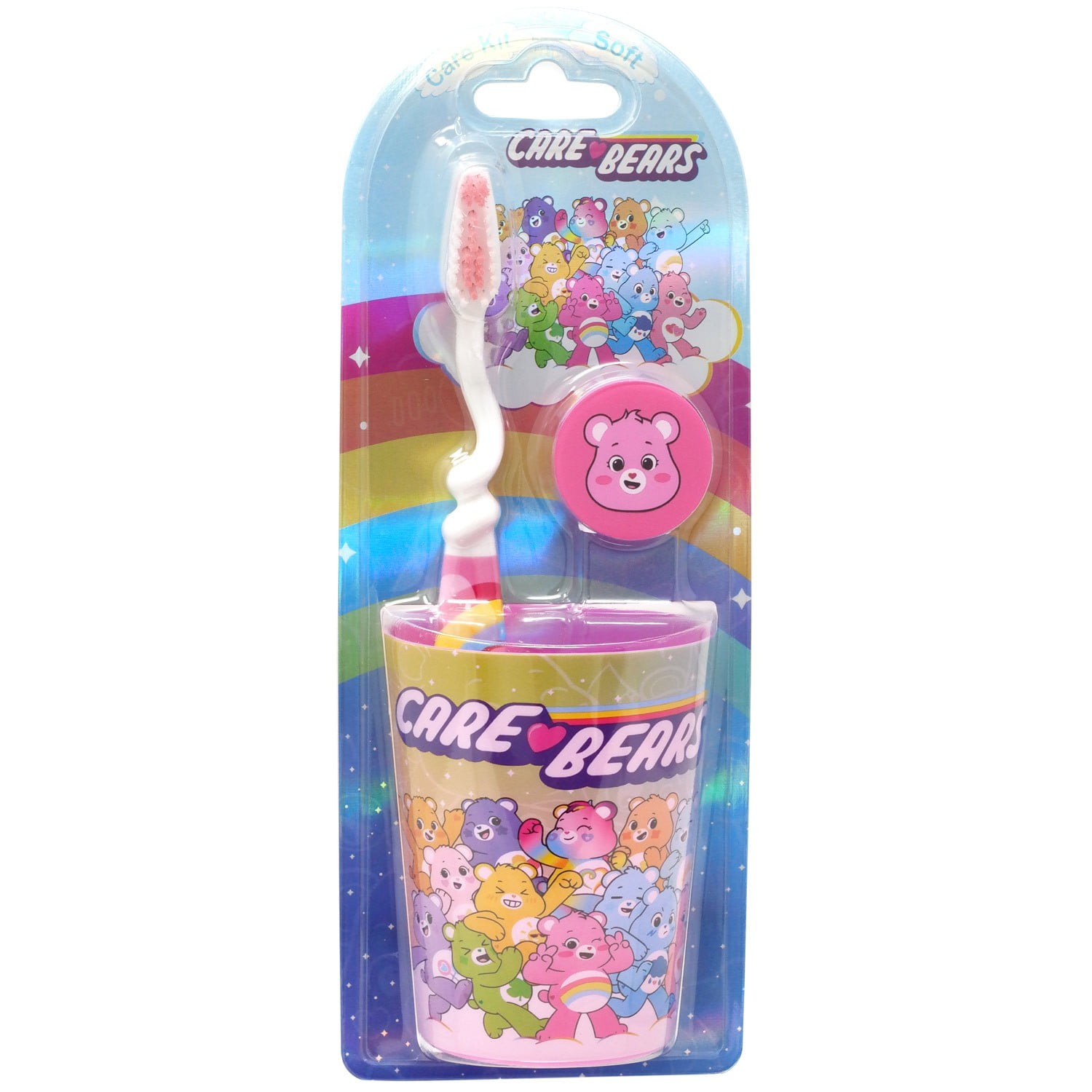 Care Bears Cheer Bear Care Kit (Toothbrush & Cup) - Walmart.com