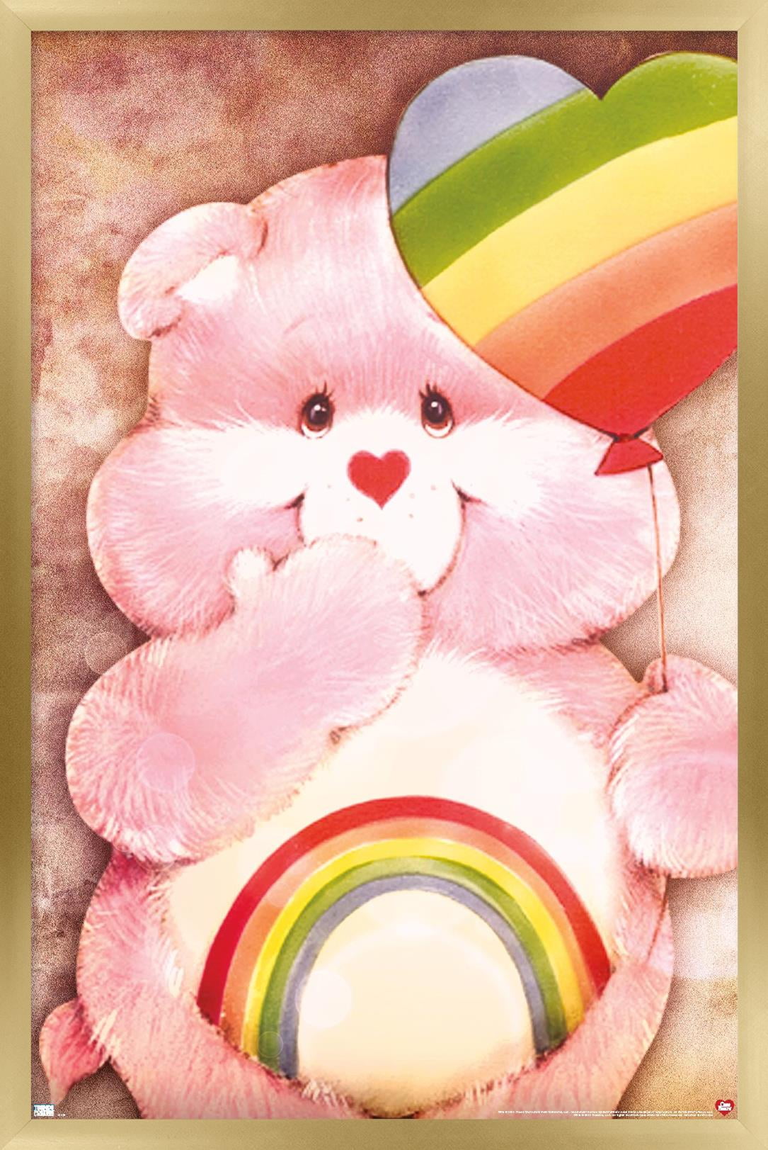 Care Bears - Cheer Bear Rainbow Balloon Wall Poster, 22.375" x 34 ...