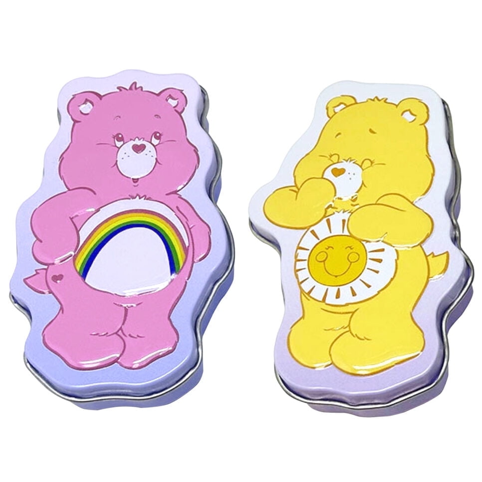 Care Bears Cheer Funshine Tins, 1 Ounce Sour Lemon & Sour Strawberry ...