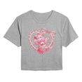 Care Bears - Coquette Heart - Juniors Cropped Graphic T-Shirt - Walmart.com