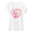 Care Bears - Coquette Heart - Women's Short Sleeve Graphic T-Shirt ...