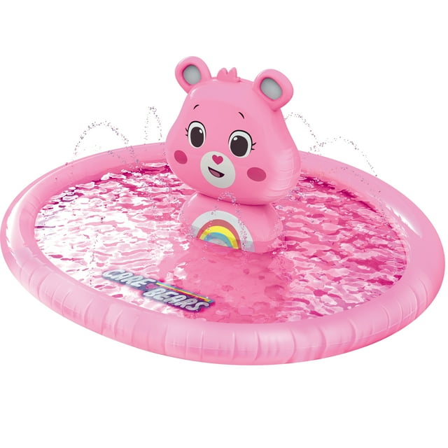 Care Bears Deluxe Inflatable Splash Pad with Sprinkler System for Kids ...