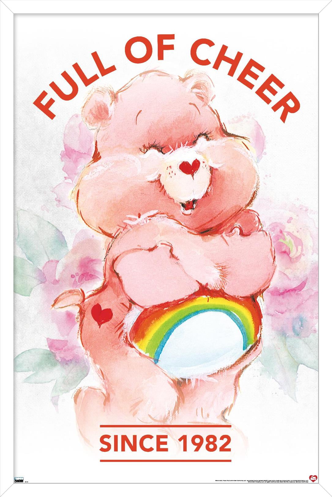 Care Bears - Full of Cheer Wall Poster, 22.375" x 34" Framed - Walmart.com