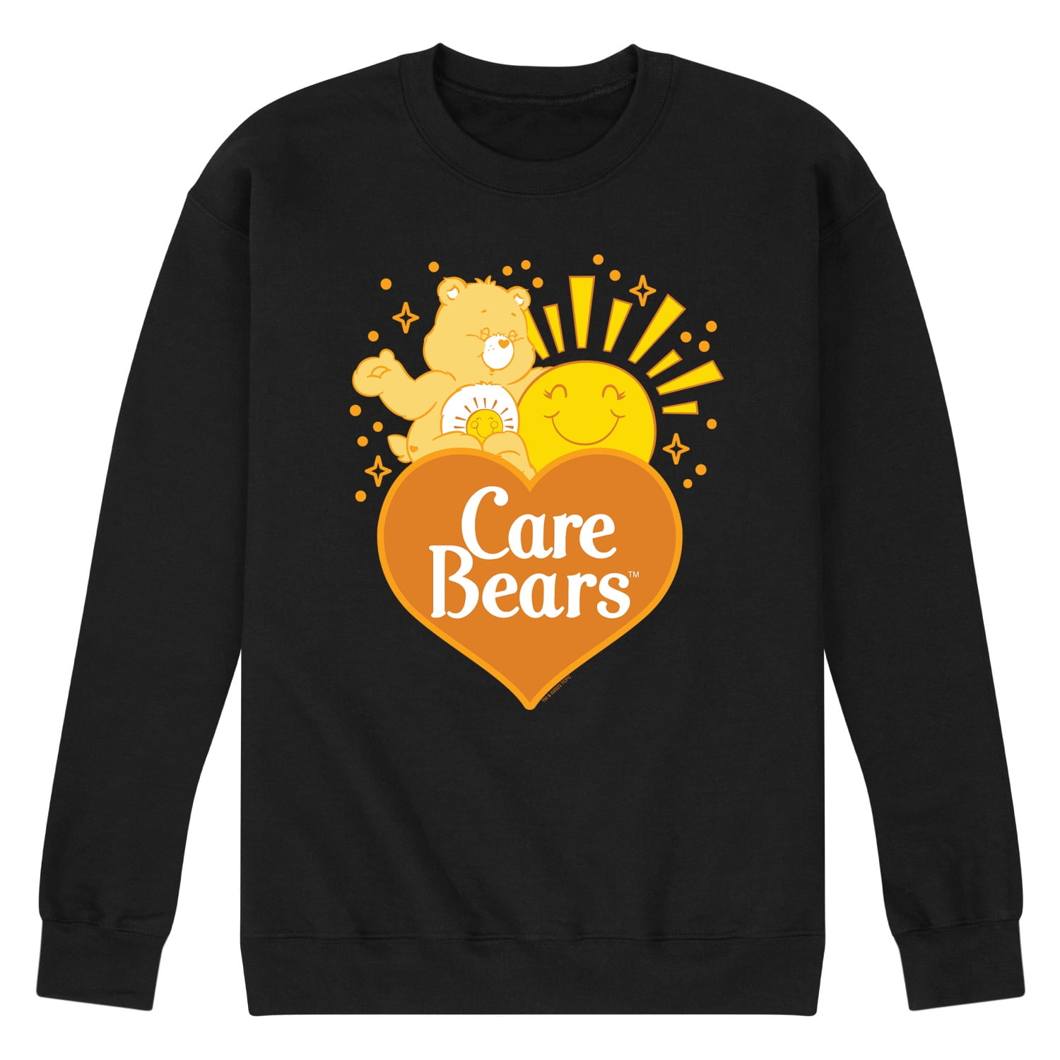 Care Bears - Funshine Logo - Men's Crew Fleece Sweatshirt - Walmart.com