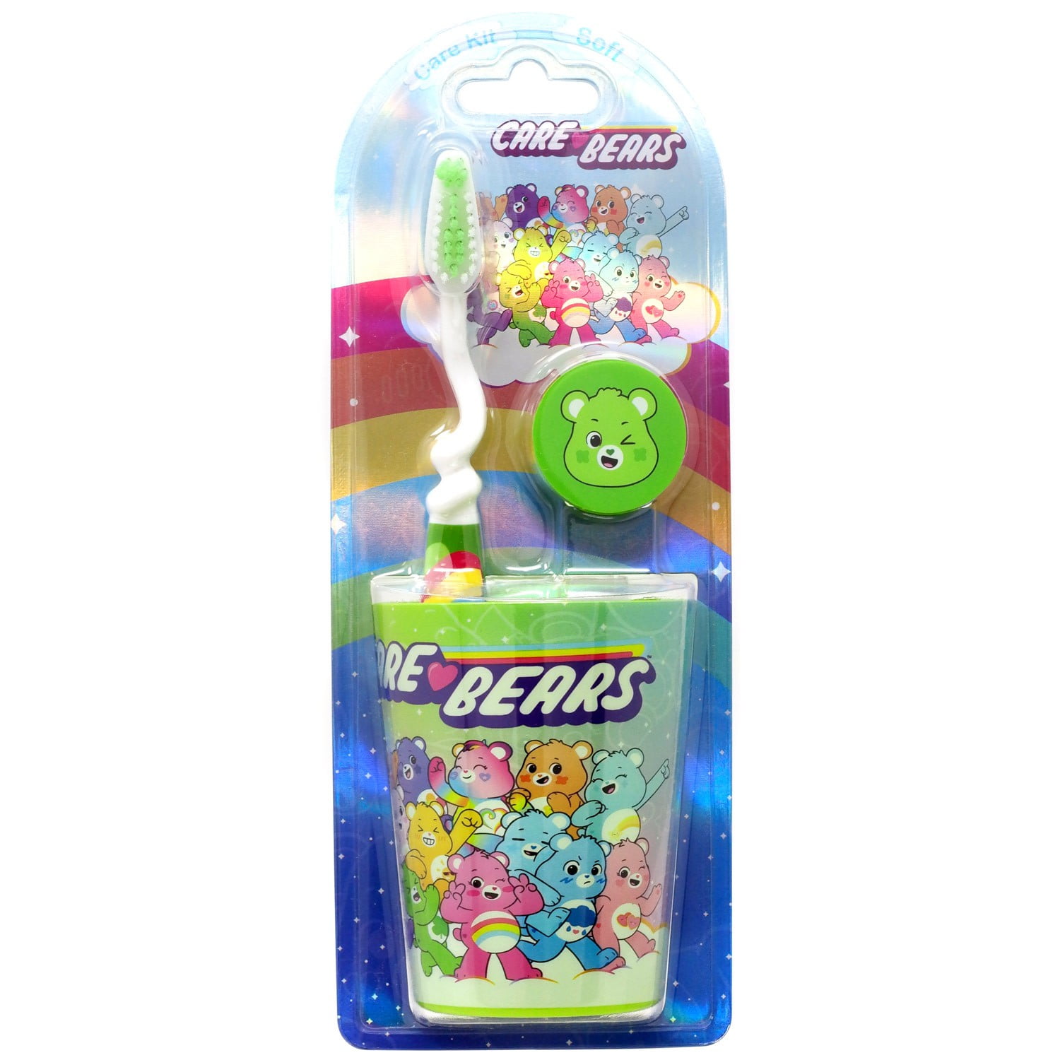 Care Bears Good Luck Bear Care Kit (Toothbrush & Cup) - Walmart.com