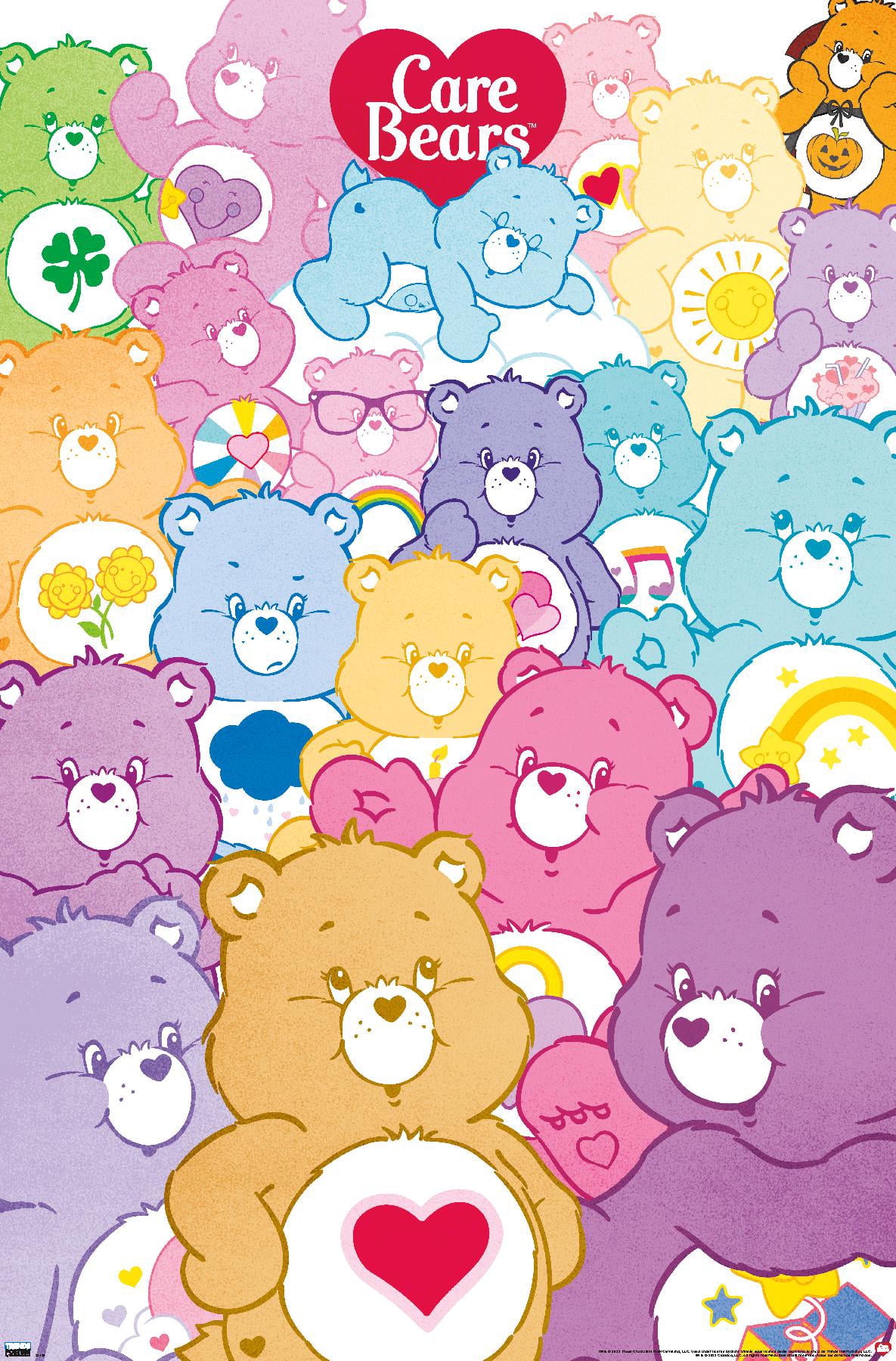 Care Bears - Group Wall Poster, 22.375" x 34" - Walmart.com