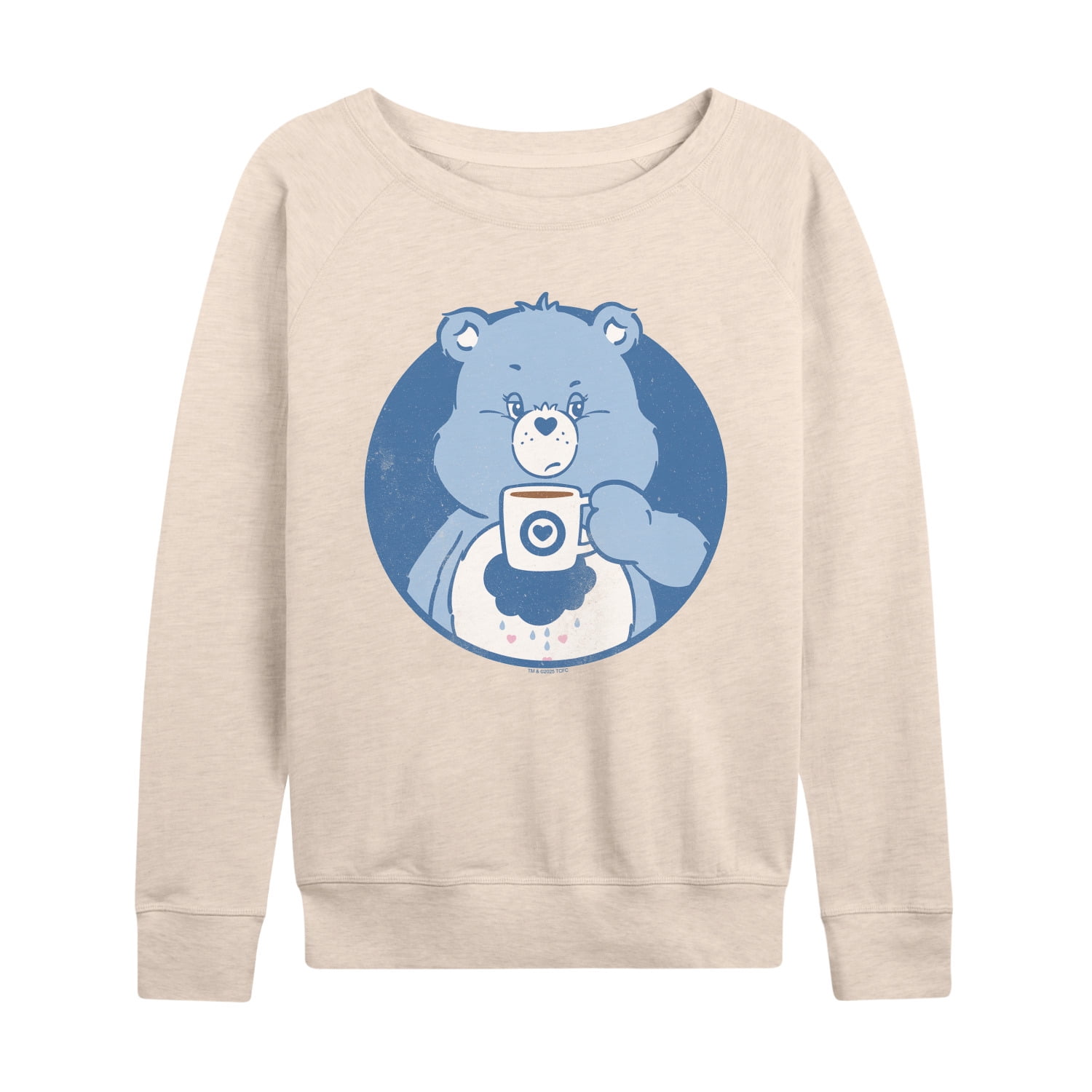 Care Bears - Grumpy Bear Coffee - Women's French Terry Long Sleeve ...