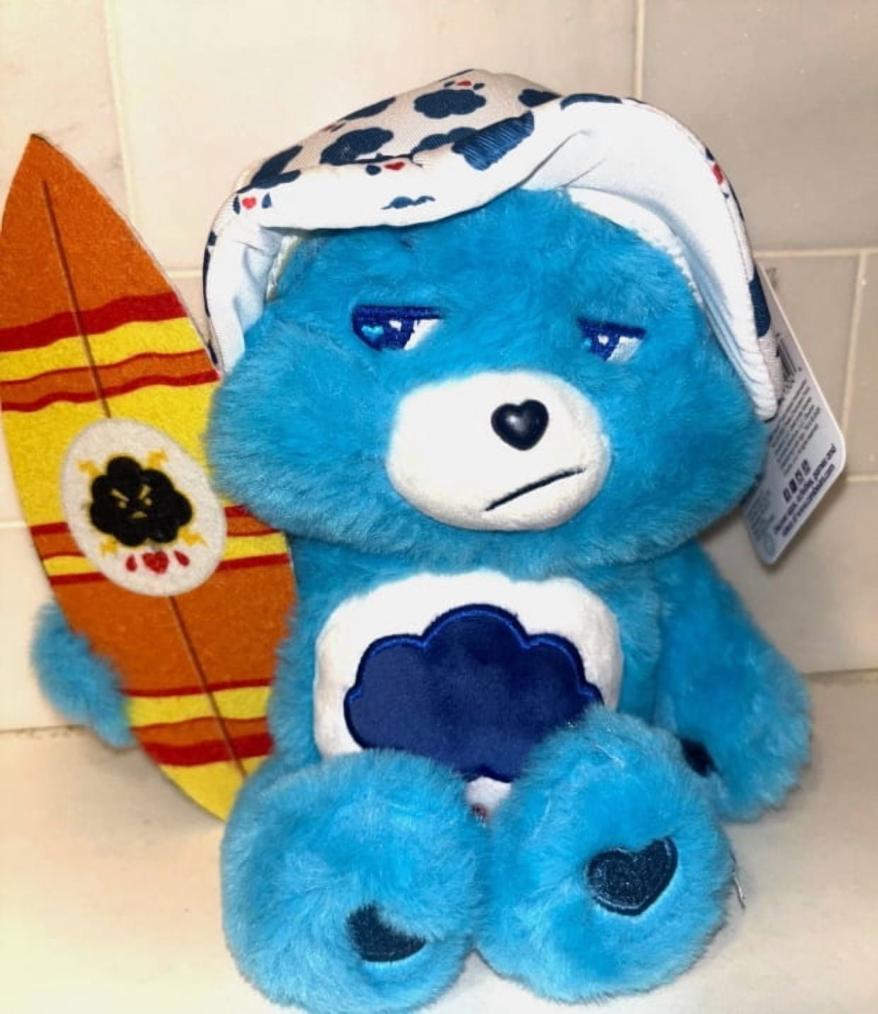 Care Bears Grumpy Bear Summer Plush 8.5" - Walmart.com