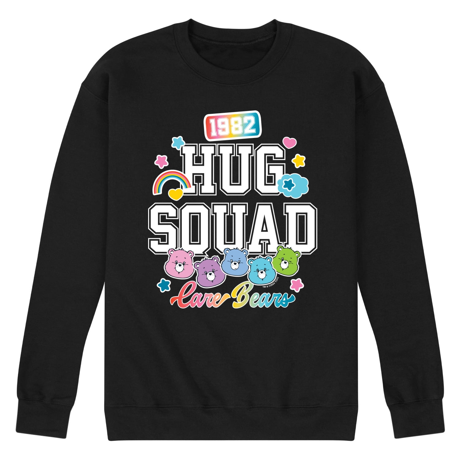 Care Bears - Hug Squad - Men's Crew Fleece Sweatshirt - Walmart.com