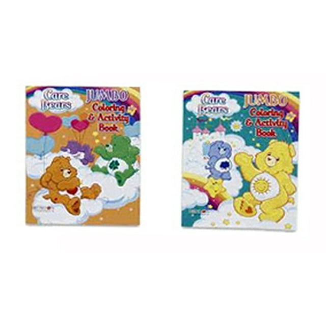 Care Bears Jumbo Coloring and Activity Book - Care Bear Coloring Book ...