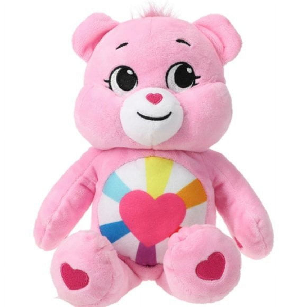 Care Bears‚Ñ¢ 11" Hopeful Heart Plush, Light Pink Stuffed Bear Caring ...