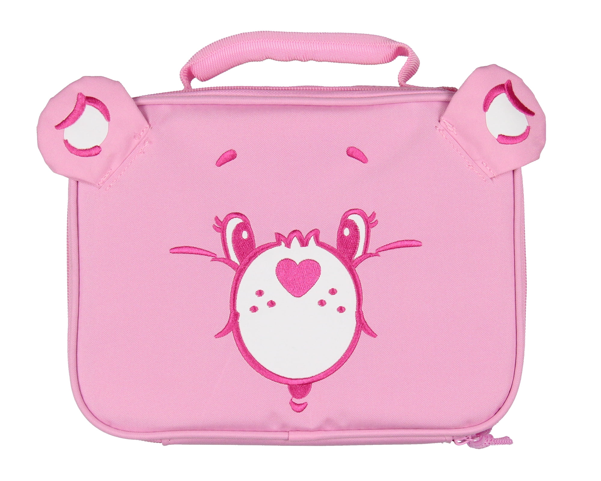 Care Bears Lunch Box Cheer Bear Embroidered Face Design with 3D Ears ...