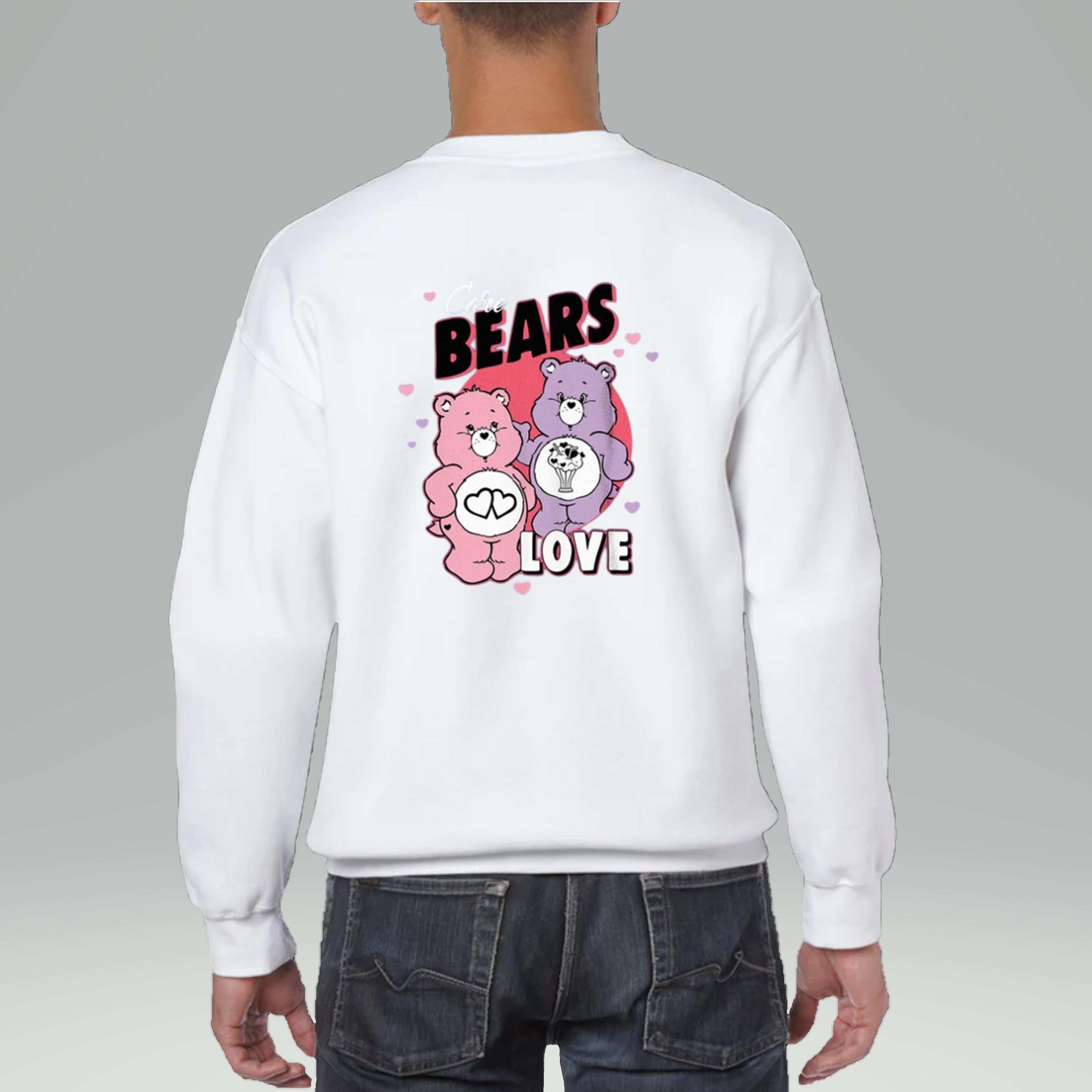 Care Bears Mad Engine Youth Valentine's Day Sweatshirt Featuring Cute ...