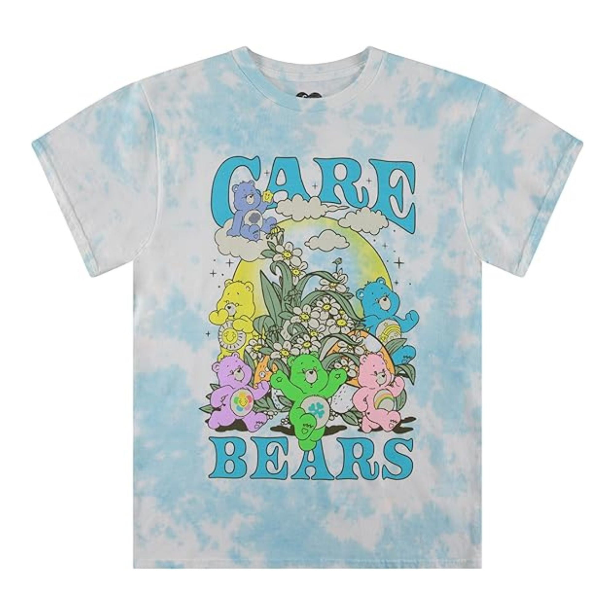 Care Bears Men’s Shirt, Classic Tie Dye Cheer Friend Funshine Care ...