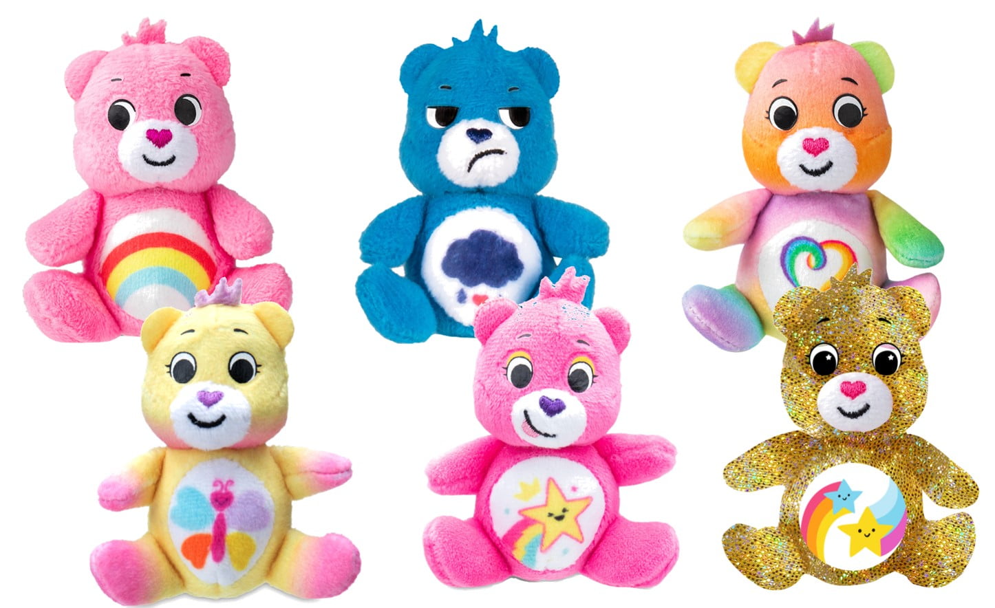 Micro Teenies Care Bears Plush Toys Assortment, Great Kids Ages 3 and ...