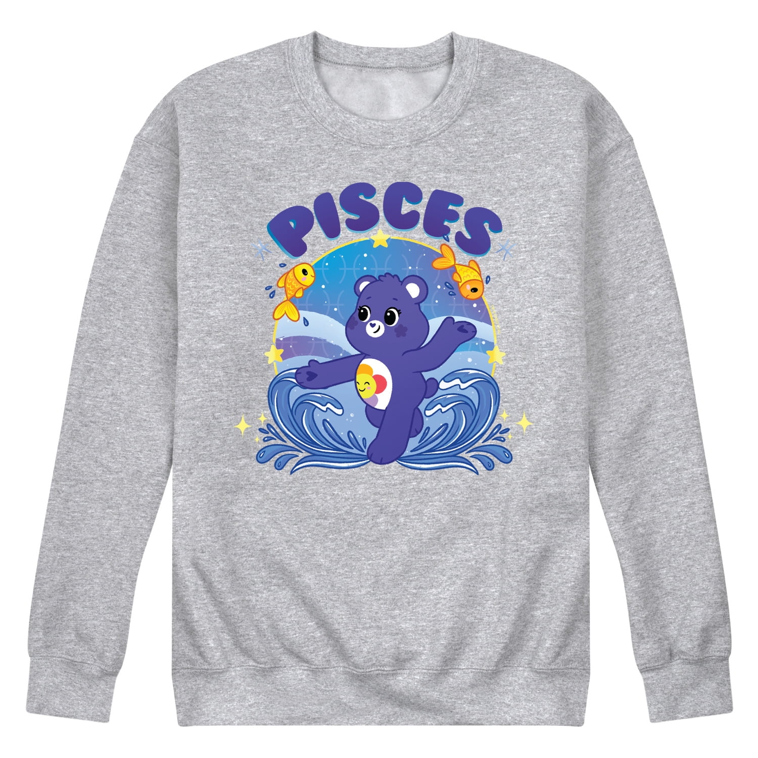 Care Bears - Pisces Harmony Bear -Men's Crew Fleece Sweatshirt ...