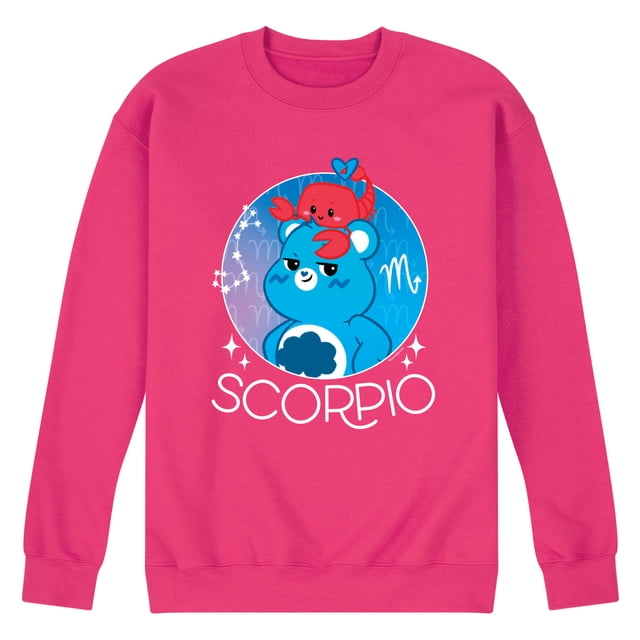 Care Bears - Scorpio Grumpy Bear - Men's Crew Fleece Sweatshirt ...