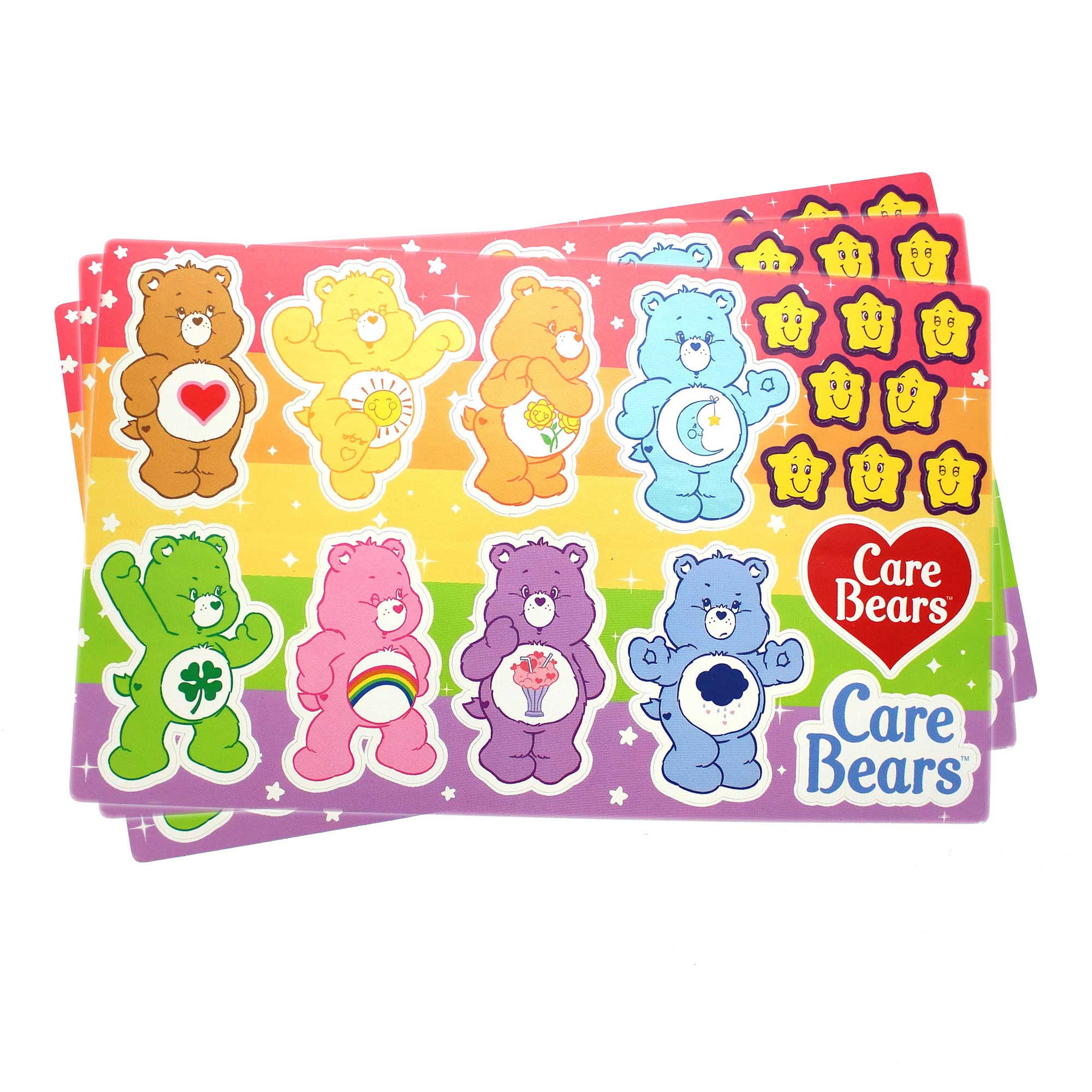 Care Bears Sticker Sheets (Set of 8) - Walmart.com
