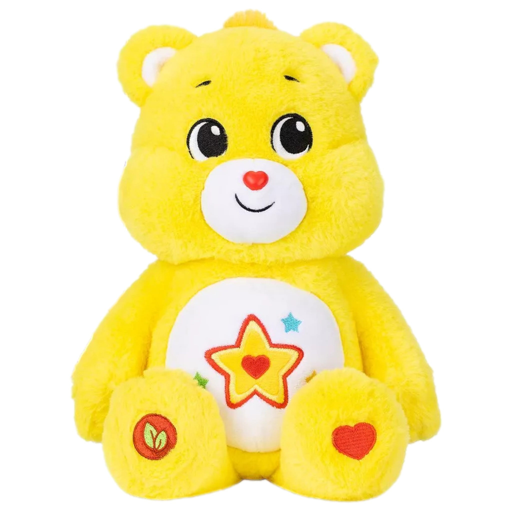 Care Bears Superstar Yellow Bear Plush, Huggable Fabric, 14 Inches ...