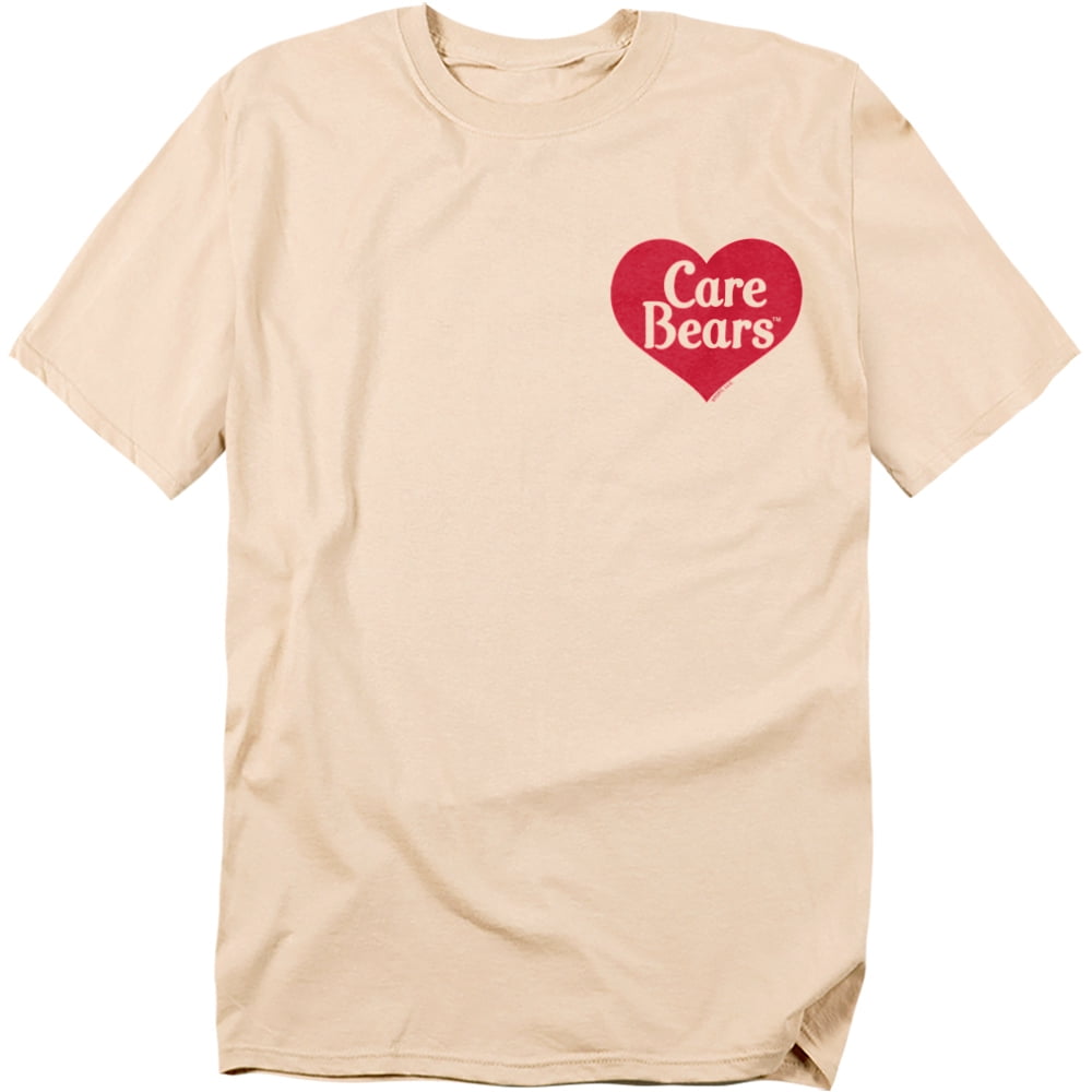 Care Bears T-Shirt Care Bears Heart Logo Unisex Graphic Tee for Men ...