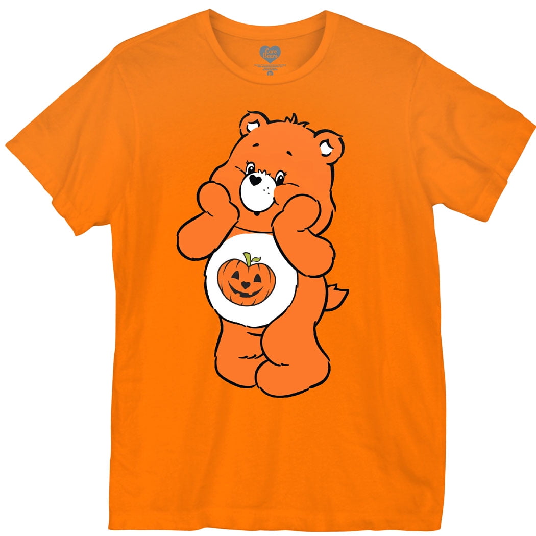Care Bears Adult T-Shirt: Trick or Sweet Bear Top Clothing Apparel ...