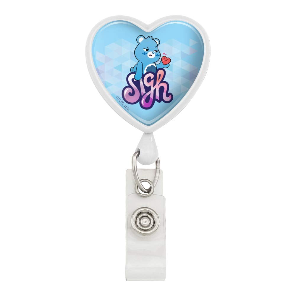 Care Bears: Unlock The Magic Grumy Bear Sigh Heart Lanyard Retractable ...