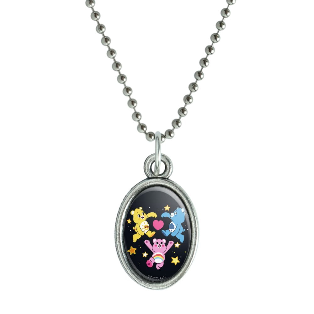 Care Bears: Unlock the Magic Funshine, Grumpy and Cheer Antiqued Oval ...
