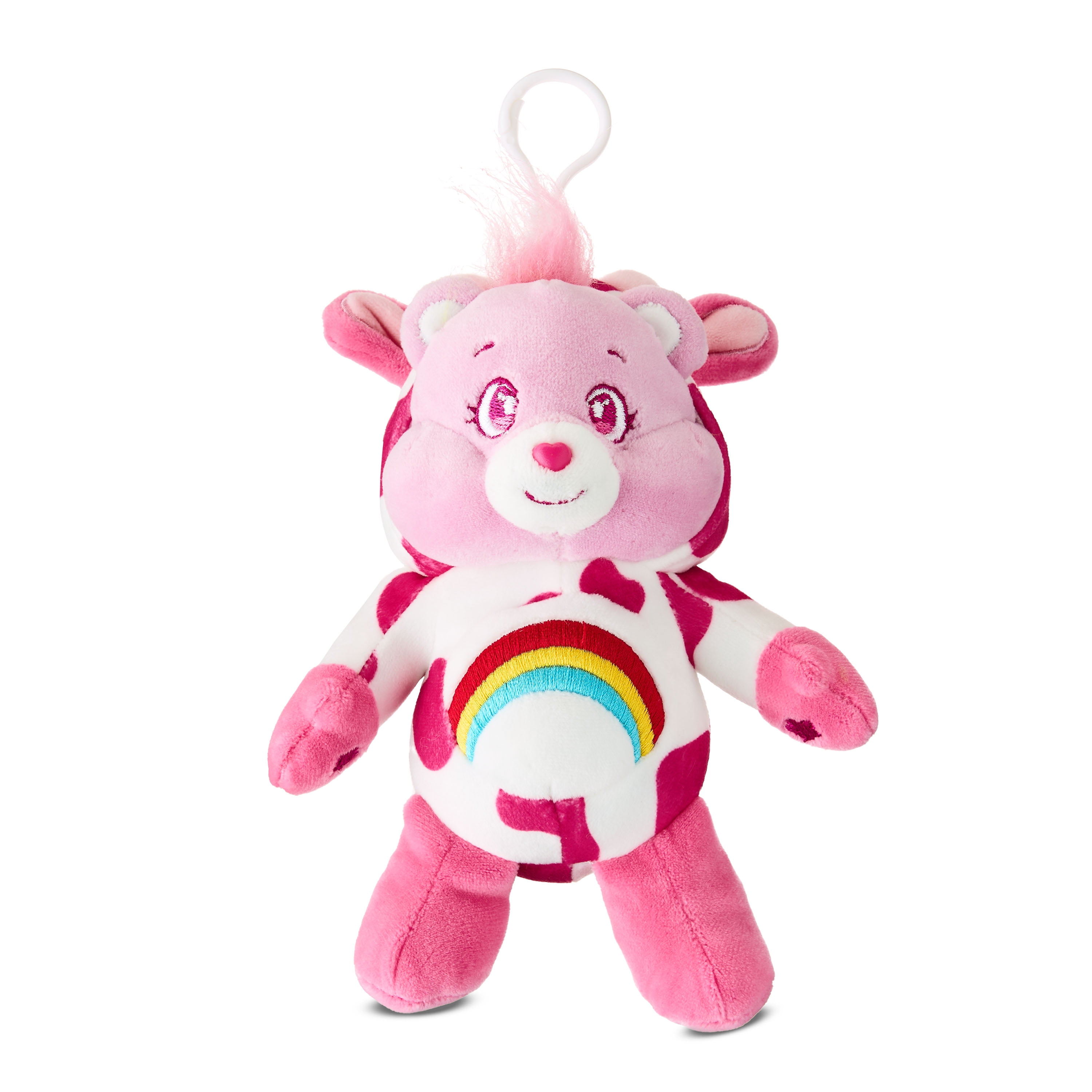 Care Bears With White And Pink Cow Dress Up Backpack Clip, Easter, 9 ...