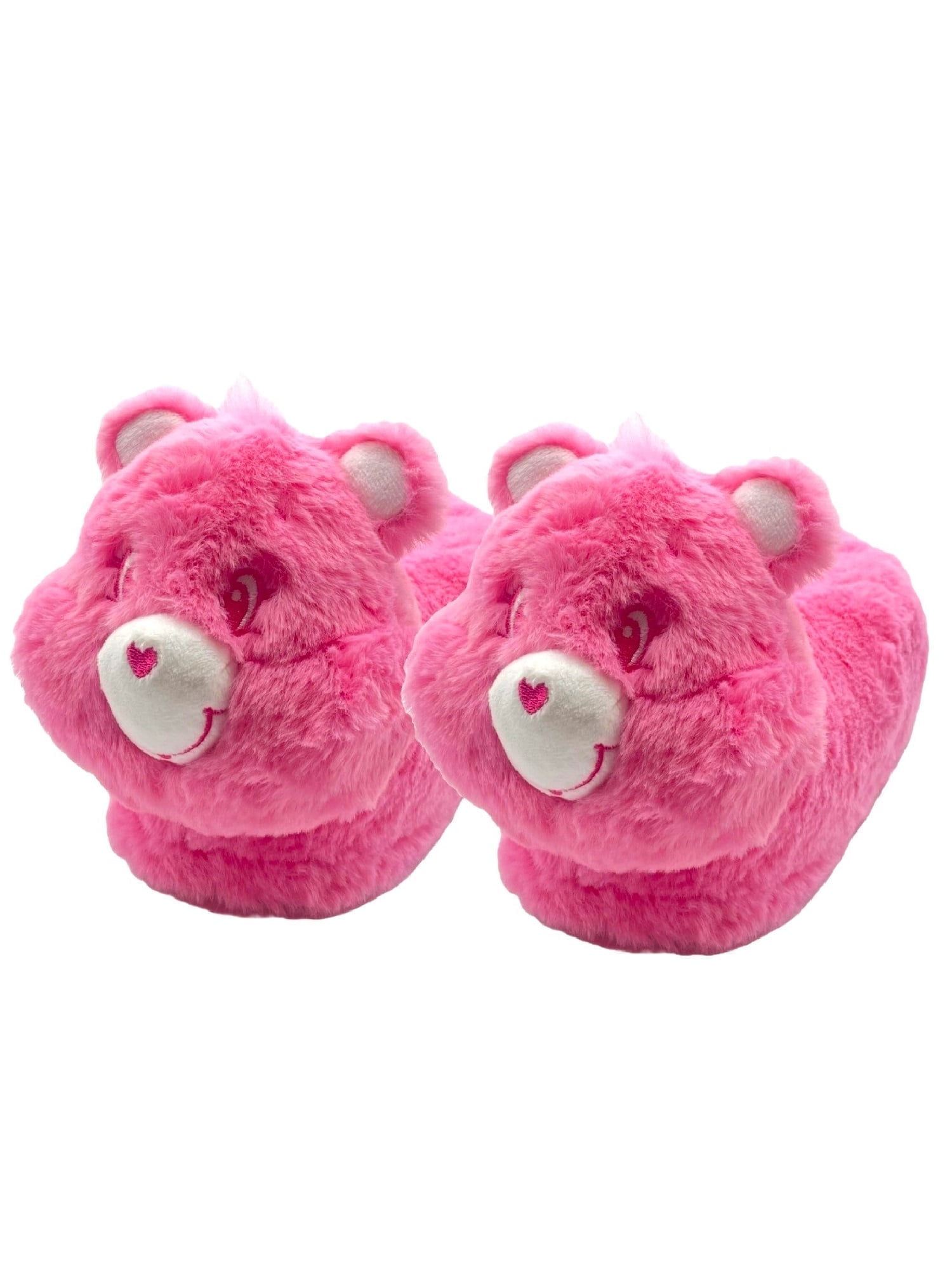 Care Bears Women's Cheer Bear 3D Plush Slippers, Cozy Indoor Shoes ...
