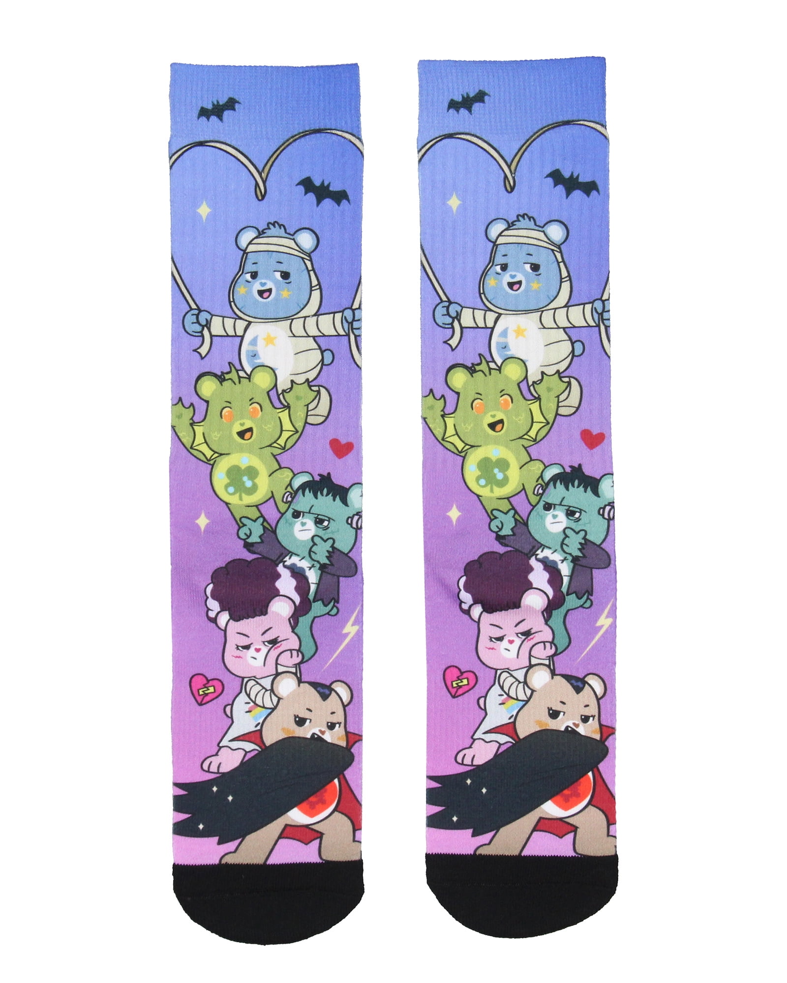 Care Bears X Universal Monsters Socks Men's Horror Film Characters ...