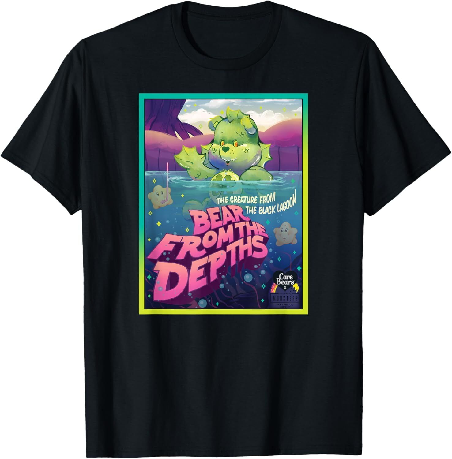 Care Bears x Universal Monsters Good Luck Bear Creature T-Shirt ...