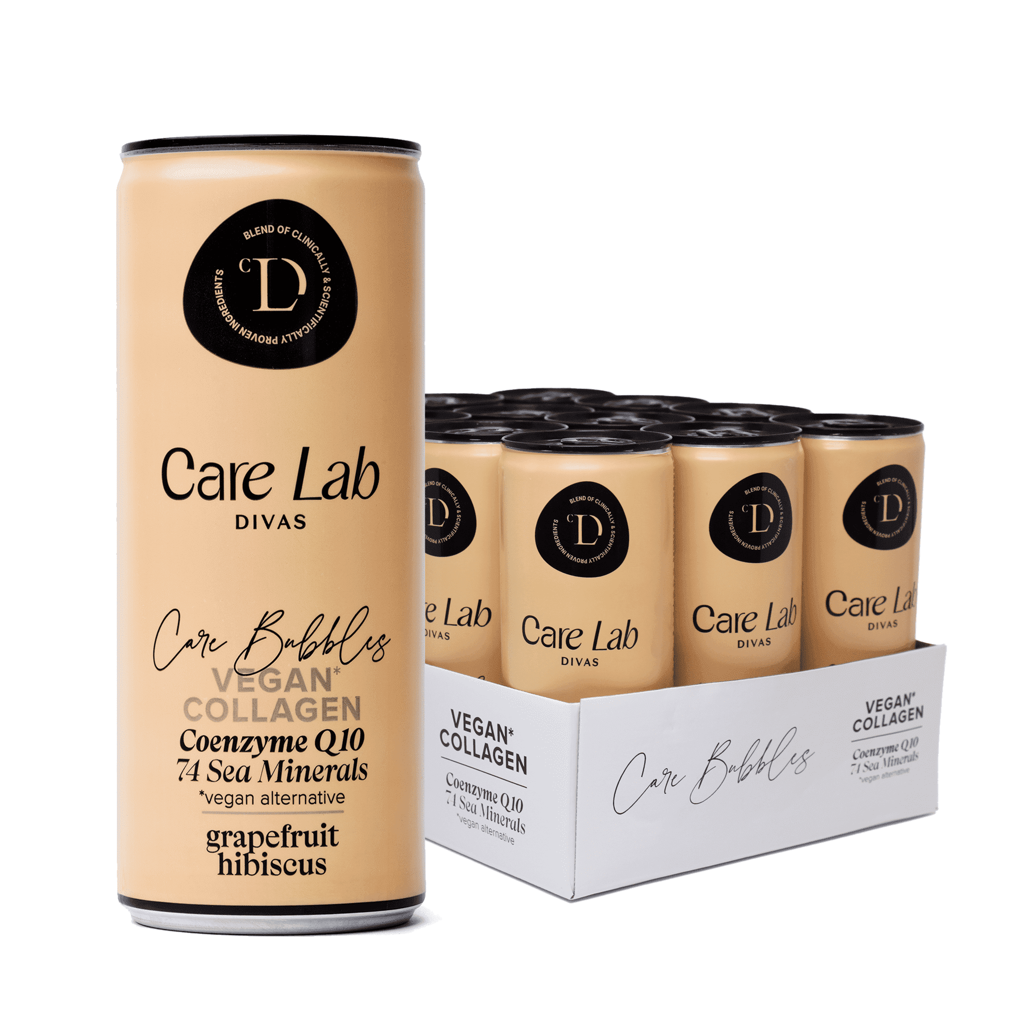 Care Bubbles VEGAN COLLAGEN | Grapefruit – Hibiscus | Regeneration ...