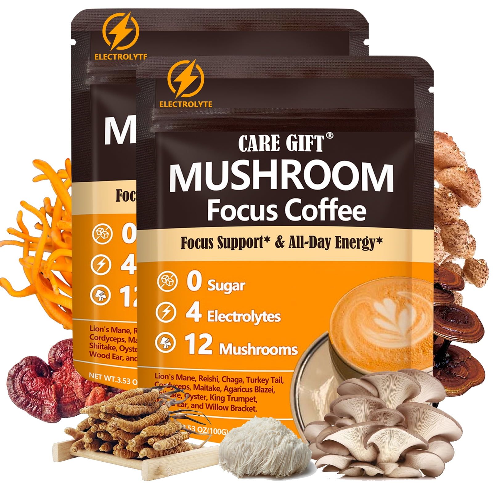 Care Gift Sale!! Mus-hroom Coffee - Contains many types of sleep ...